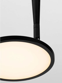 Matně černé hliníkové LED stropní svítidlo s ohybatelnou konstrukcí Ekei – Nova Luce