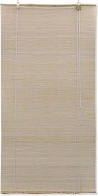 Zatemňovací rolety z přírodního bambusu 2 ks 120 x 160 cm 278742