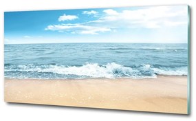 Wallmuralia Fotoobraz na skle Pláž 100x50