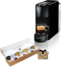 Kávovar na kapsle nespresso krups essenza mini piano black xn1108