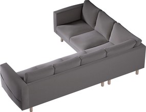 Potah na pohovku IKEA Norsborg rohová 5-místná barva hnědá látka sametová