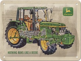 Nostalgic Art Cedule 15x20 John Deere Model 6410 Cutaway NA26268