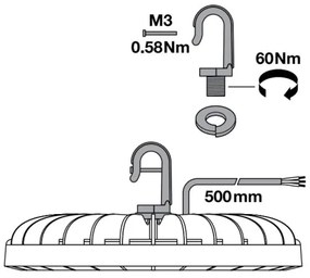 LED svítidlo LEDVANCE High Bay Value 83W 10000lm 4000K IP65