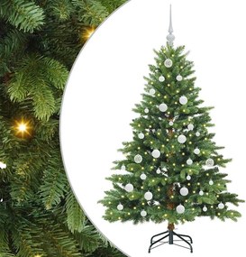 Umělý vánoční stromeček s stojanem Zelená 150 cm PE a PVC 3397539