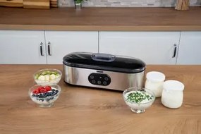 Unold 38726 Jogi černá / Jogurtovač / 120 W / 6 skleniček