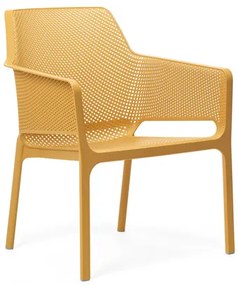 NARDI GARDEN - Židle NET RELAX hořčicově žlutá