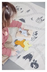 Dřevěné dětské puzzle Kindsgut Lion