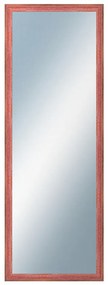 DANTIK - Zarámované zrcadlo - rozměr s rámem cca 50x140 cm z lišty LYON červená (2707)