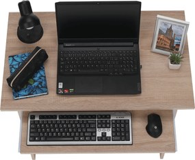PC stůl, dub sonoma, VERNER NEW
