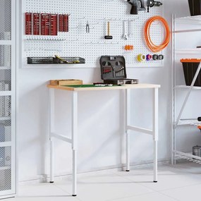 Nastavitelné rámy pracovního stolu 2 ks kov 55 x (69–95,5) cm 147932