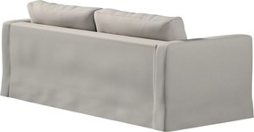Potah na pohovku IKEA  Karlstad 3-místná, nerozkládací, dlouhý barva šedá látka pletený vzor