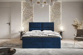 Čalouněná manželská postel Clark 160x200 cm Barva: Vlastní výběr - Cena na dotaz