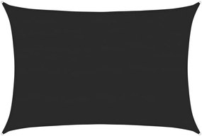 Stínící plachta 160 g/m² černá 5 x 7 m HDPE 311742