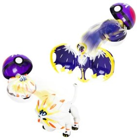 Skládací pokémoni v Pokeballu Varianta: set Solgaleo a Lunala, skládací, bez krabice