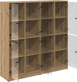 Vysoký bufet 2 ks Artisanový dub 68 x 37 x 142 cm 3402645