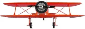 AMEWI RC dvouplošník AMXFlight Beech D17s červená / RTF / 3D/6G Gyro /