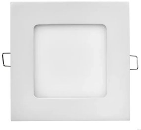Emos lighting LED zápustný panel d. 120 mm, 6W, čtvercový Teplota světla: 3000 K, Barva materiálu: Bílá