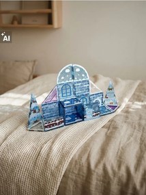 Sinsay - Magnetické stavebnice se zimním motivem - vícebarevná