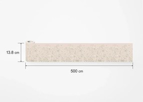 Samolepící bordura na zeď Pastelové Květy | 5 m x 13.8 cm | DWB8251