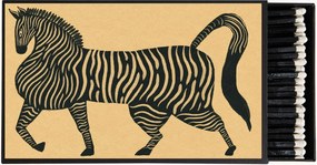 Designové zápalky Zebra