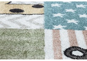 Dětský kusový koberec Zvířátka vícebarevný 160x220cm