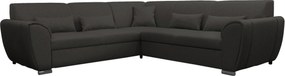 XXXLutz ROHOVÁ SEDAČKA, textil, antracitová Livetastic - Sedací soupravy - 001574004215