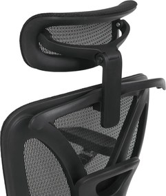 Ergonomická kancelářská židle EXECUTIVE - černá síťovina