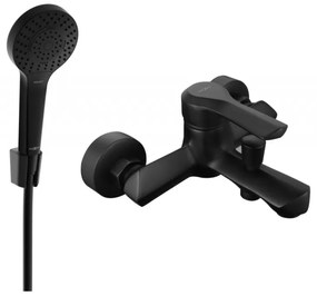 Mexen Sabre R05 vana baterie se sprchovou soupravou, černá - 7213R05-70