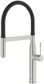 Dřezová baterie Grohe Essence New s vytahovací sprškou supersteel 30294DC0