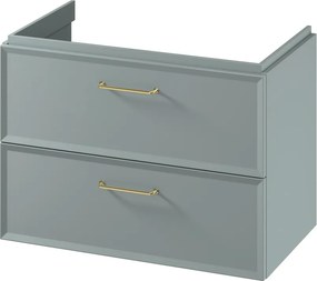 Cersanit Mille, umyvadlová skříňka 794x446x551 mm, zelená matná, S1017-004