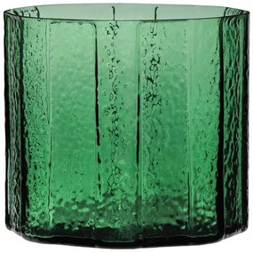 Skleněná ručně vyrobená váza Emerald – Hübsch