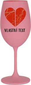 Personalizovaná sklenice - Dvě místa, jedno srdce