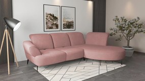 XXXLutz ROHOVÁ SEDAČKA, textil, starorůžová Sit & More - Sedací soupravy - 000144013249
