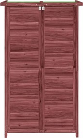 Zahradní přístřešek na nářadí moka 83x57x140 cm masiv borovice 172242