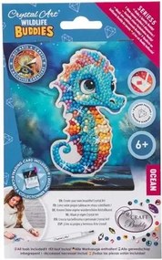 CRYSTAL ART Diamantové malování Oceán: Mořský koník