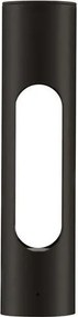 NV 9100916 Venkovní sloupkové svítidlo ELLERY černý hliník a akryl LED 12W 3000K 100-240V IP65 - NOVA LUCE