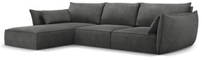 Šedá rohová pohovka (levý roh) Vanda – Mazzini Sofas