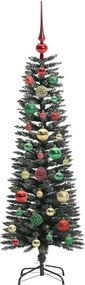 Umělý vánoční stromeček Zelená 120 cm PVC, plast a ocel 3395924
