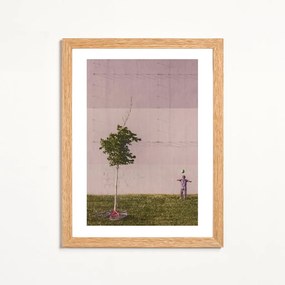 Eva Bystrianská | Na obzoru Rám: Bílý, Velikost: 60 x 40 cm