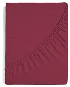Matějovský napínací prostěradlo jersey Vínové na matraci: 160 x 200 cm