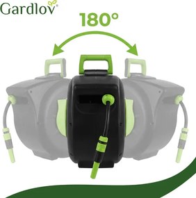 Automatický naviják zahradní hadice - Nástěnný naviják hadice s 30 m hadicí