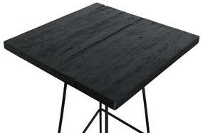 Barový stůl LOFT BLACK RAW