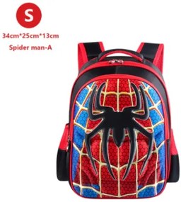 Školní batoh Spiderman - voděodolný ve 3 velikostech Varianta: B červený S