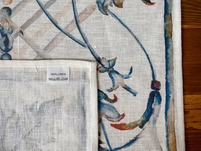 Lenbutik Lněný běhoun na stůl Art deco Rozměry ubrusů: 142x50 cm