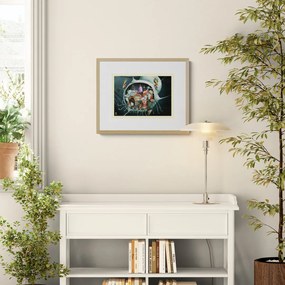 Boris Šima | Websterovci: Dobru noc, Lili Rám: Bílý, Velikost: 40 x 60 cm