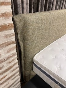 Materasso Čalouněná postel La Spezia boxspring ROZMĚR: 2x (80x200) cm - boxspring