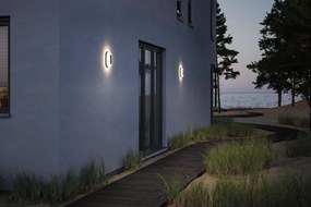 P 94957 LED venkovní nástěnné svítidlo Elunor IP65 podlouhlé 122x212mm 2200 - 4000K 18,5W 230V antracit/bílá polykarbonát - PAULMANN