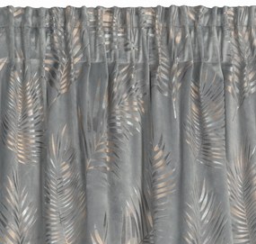 ZATEMŇOVACÍ ZÁVĚS NA PÁSCE GLORIA 140X300 CM VZOROVANÁ