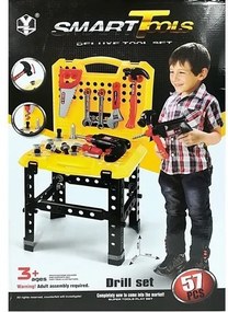 LEAN Toys Velká sada pro kutily, rozkládací v kufříku