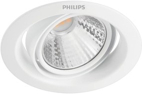 Philips 59555 led zápustné bodové svítidlo pomeron 5w | 330lm | 2700k - funkce sceneswitch